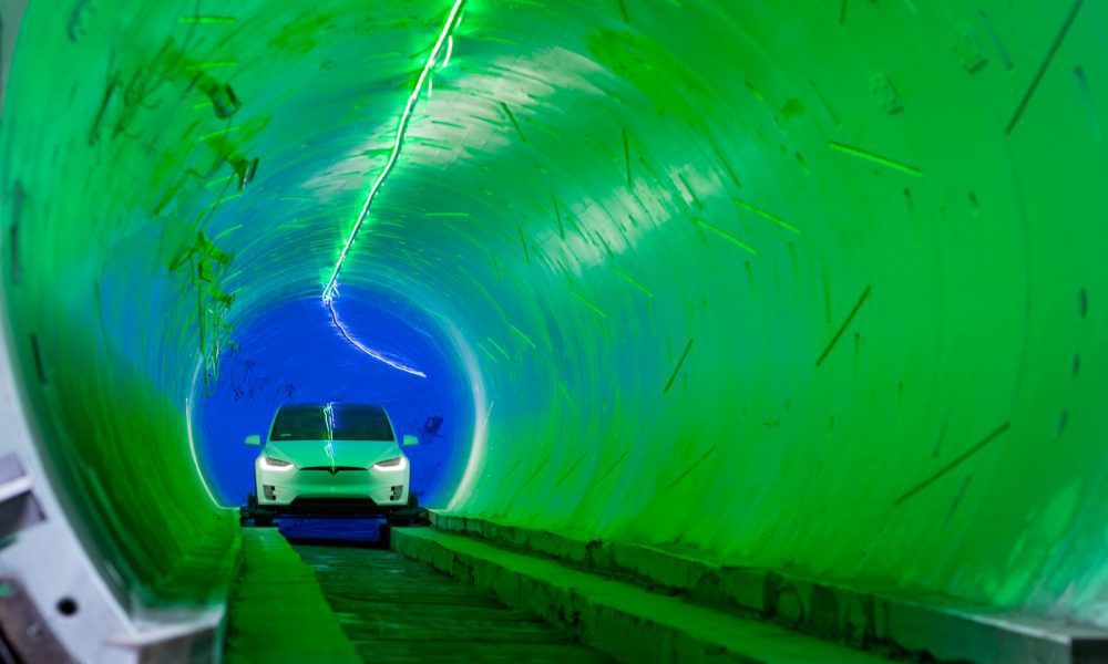 Tesla goes underground with high-tech tunnel in Florida