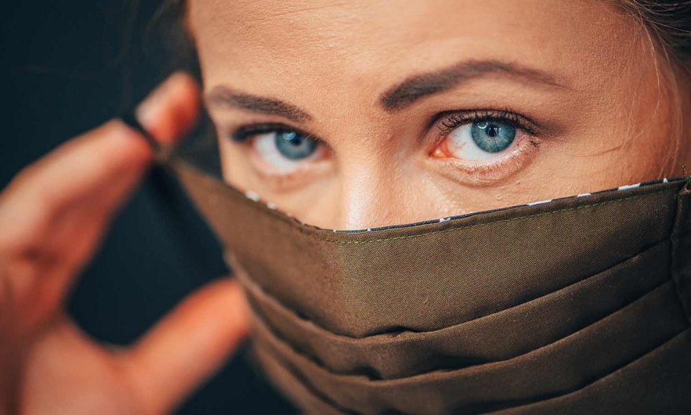 Healthy skin under masks with Amperna