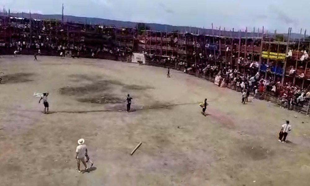 Deadly stadium collapse at bullfighting event in Columbia