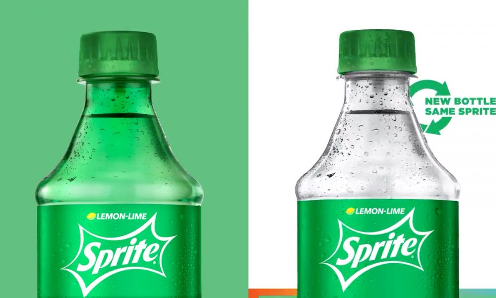 Sprite ditches green to go green