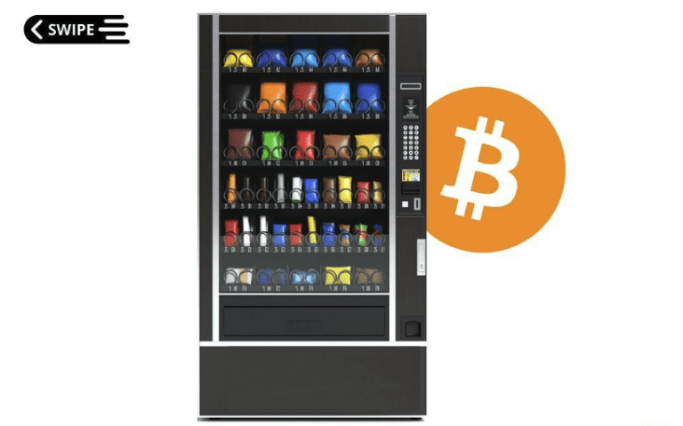 Bitcoin accepted as payment method at vending machine