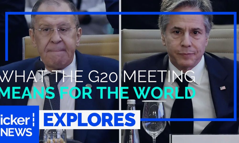 What does the G20 meeting mean for the world?