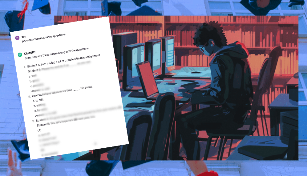 Are cheating students using AI wasting their education?