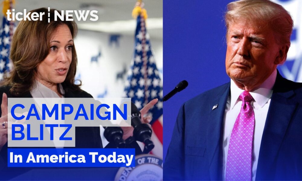 2024 Election: Harris, Walz, and Vance campaign in battleground states