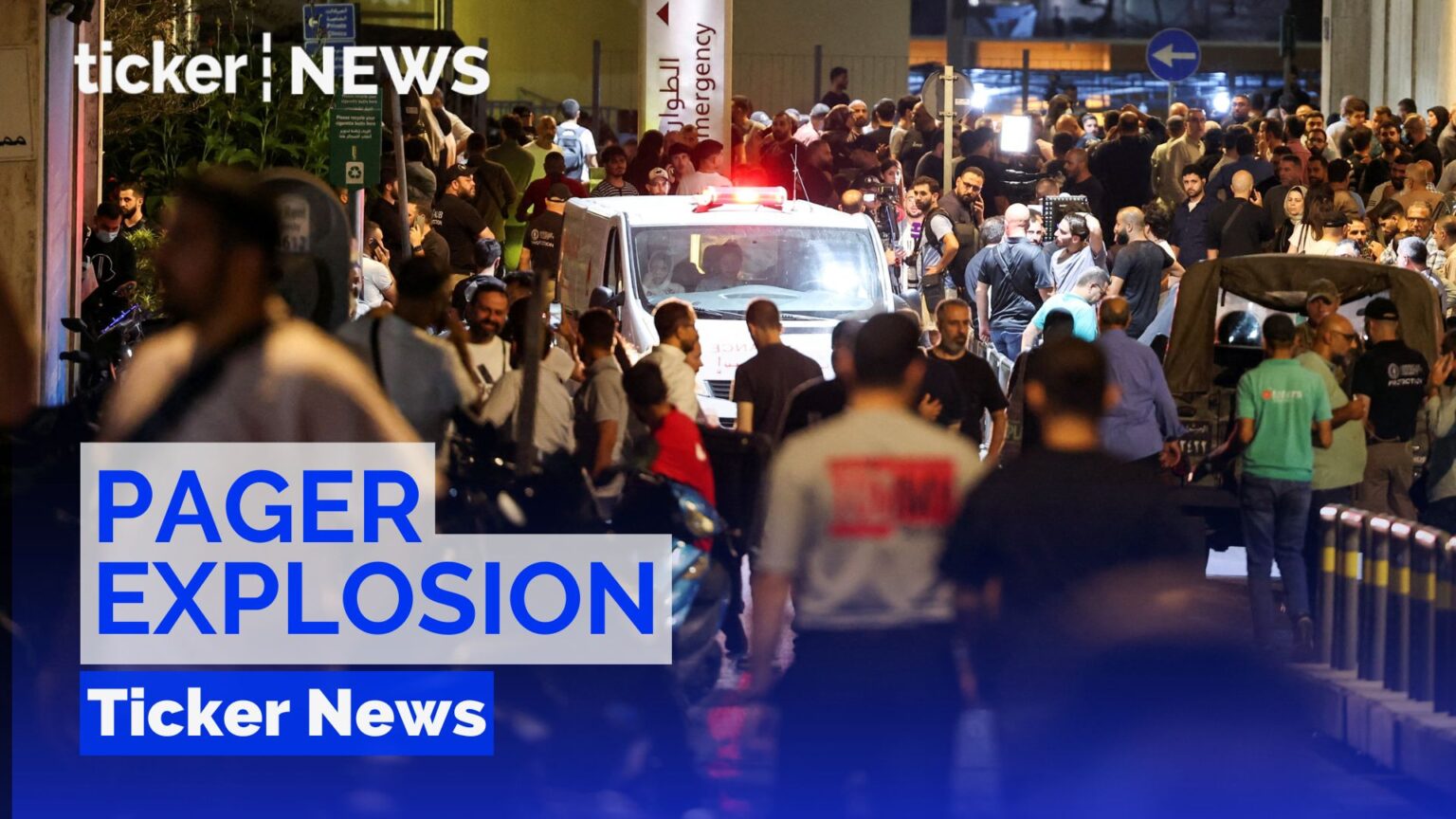 Eight killed after fatal pager explosions across Lebanon