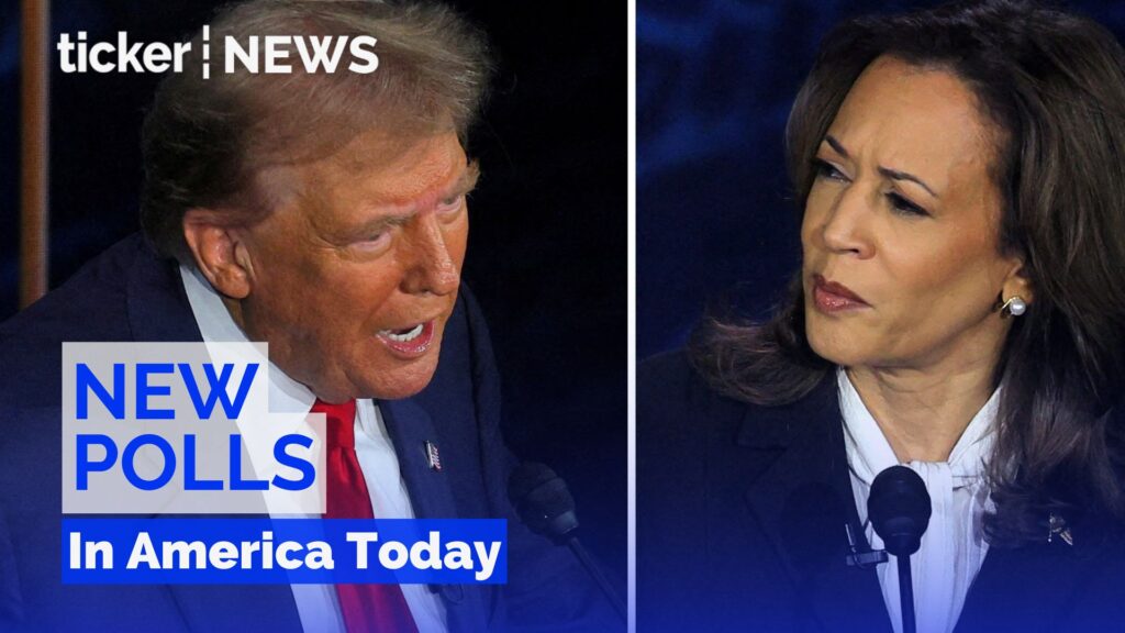 Latest polls on the race to the White House