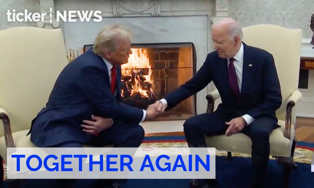 President-Elect Trump and President Biden talk peaceful handover