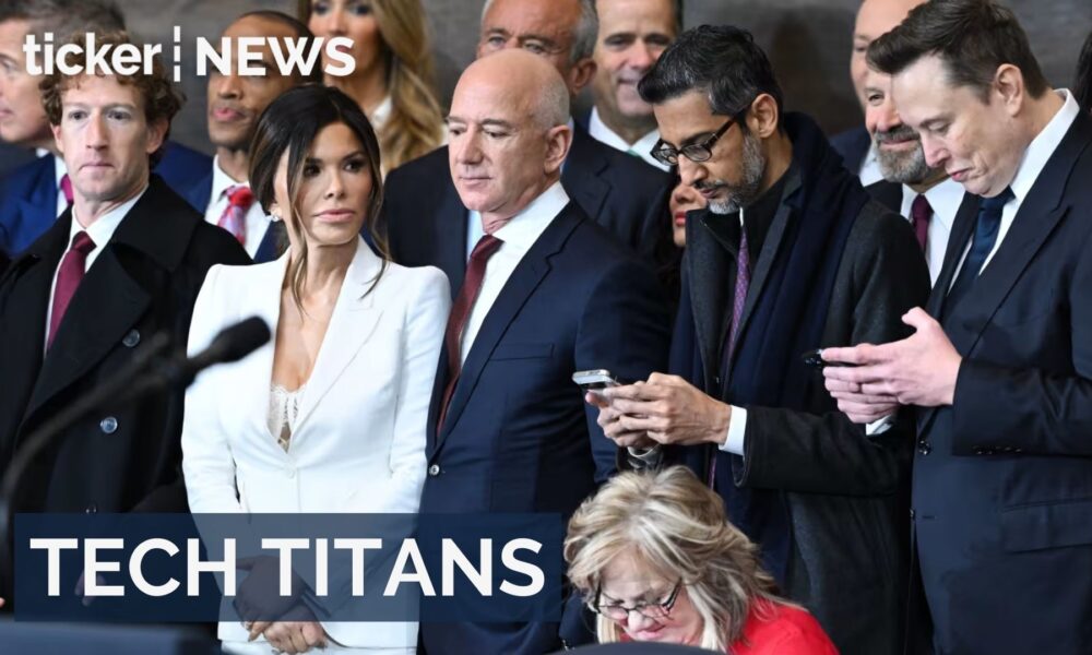 Tech leaders unite for Trump’s inauguration ceremony