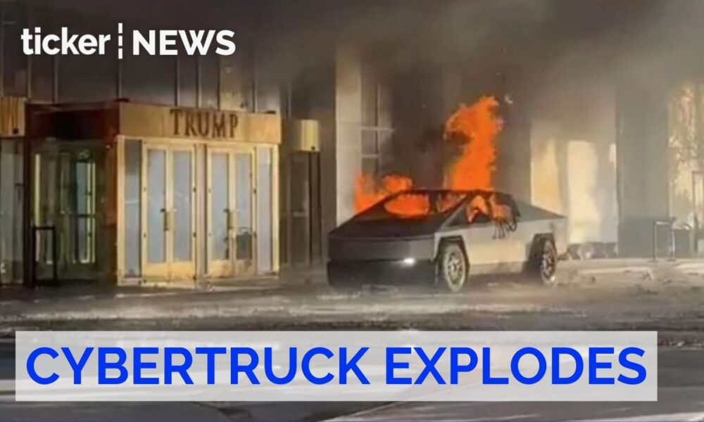 Tesla Cybertruck explosion at Trump Hotel investigated