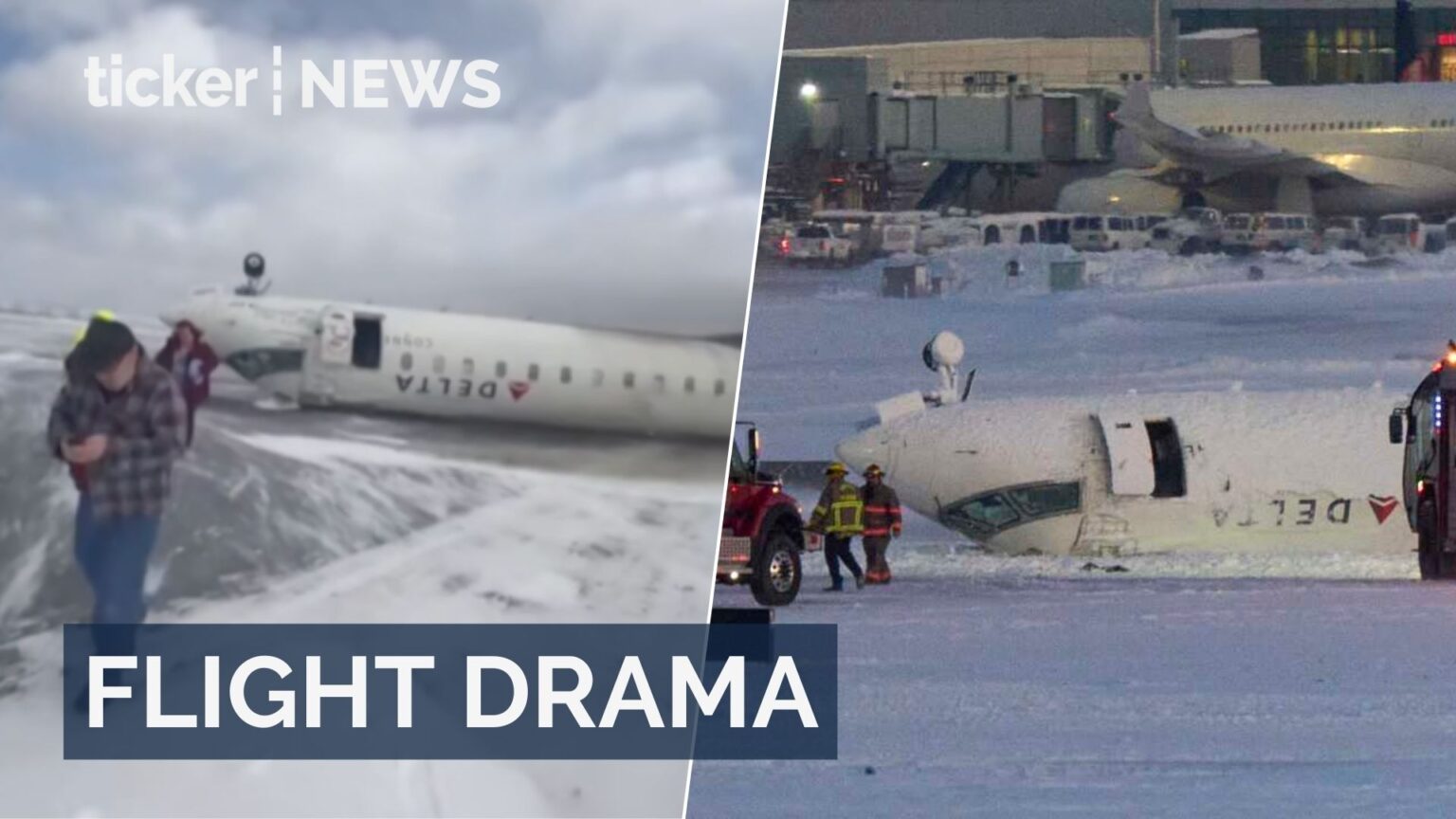 Delta Toronto plane crash footage reveals harrowing details