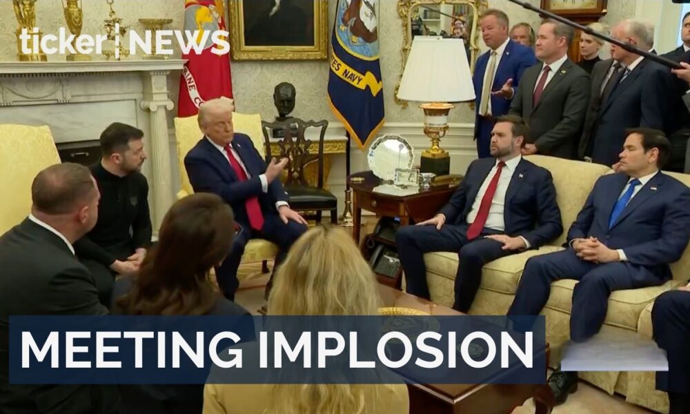Trump-Zelensky meeting fails, complicating U.S.-Ukraine relations