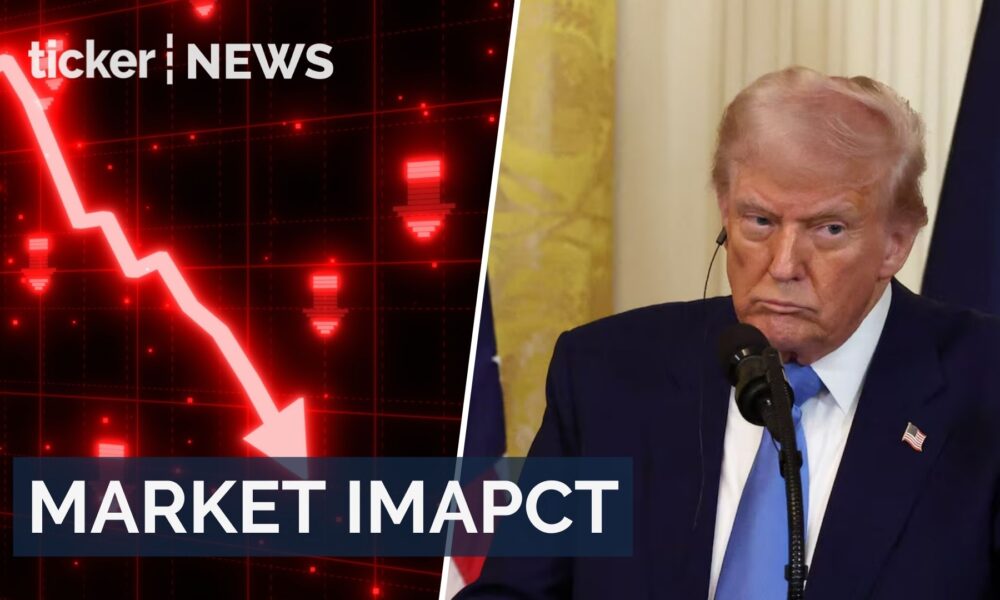 Trump's tariffs impact S&P 500 and Nasdaq markets