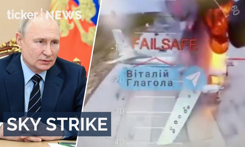 Ukraine drone strike destroys $11 billion warplanes in sky attack