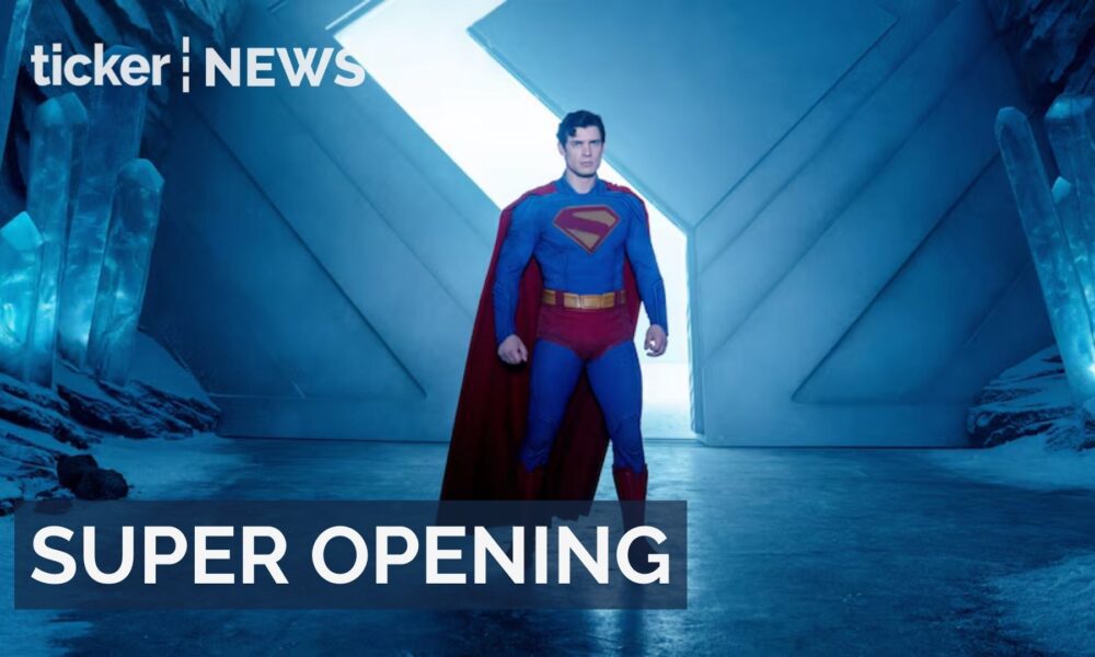 'Superman' opens DC universe with $122 million debut