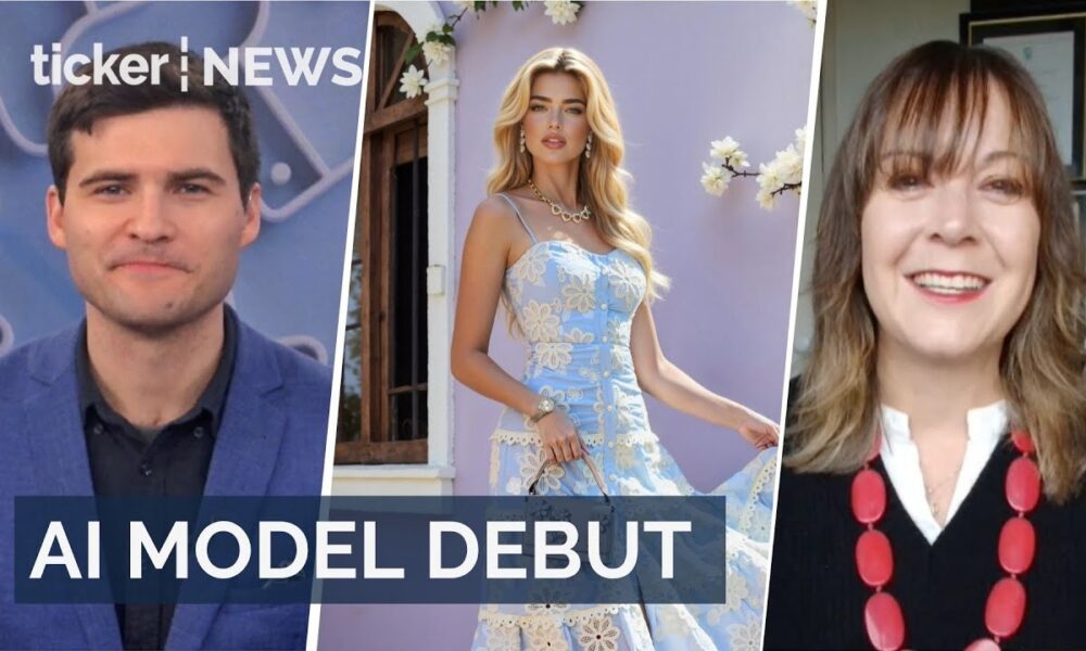 Vogue features AI model in controversial new ad