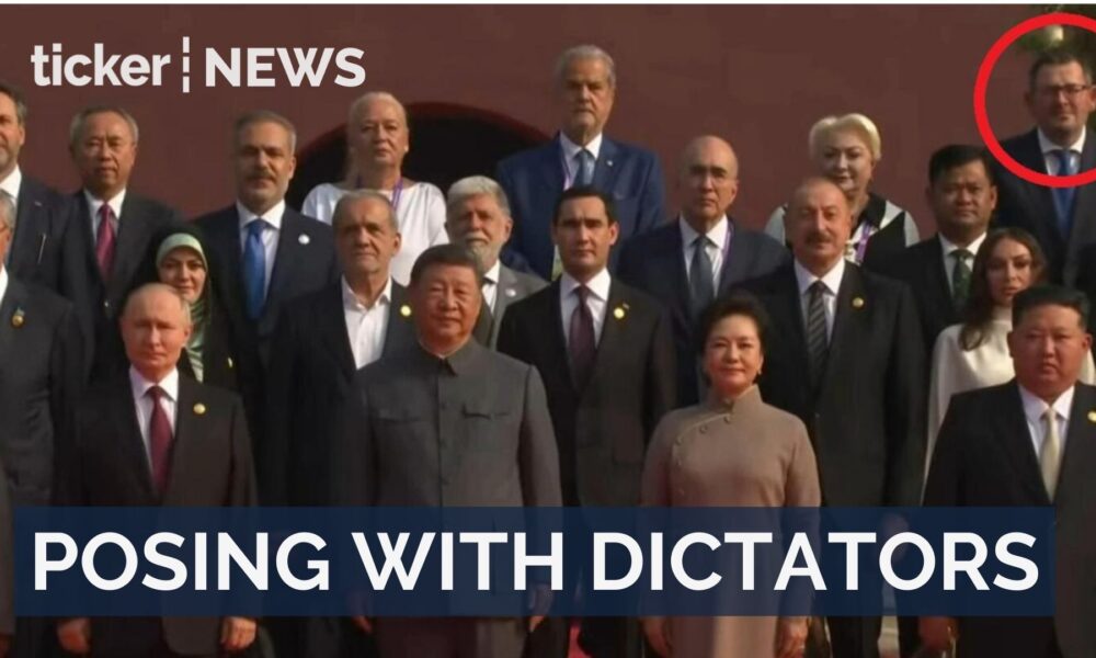 Daniel Andrews joins world dictators at China's military parade