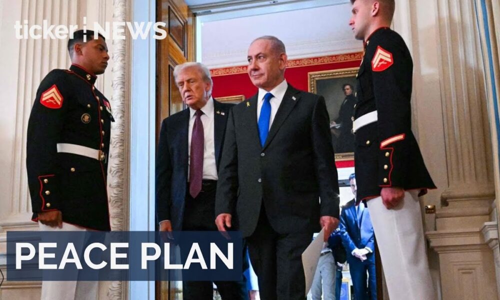 Trump unveils 20-point Gaza peace plan