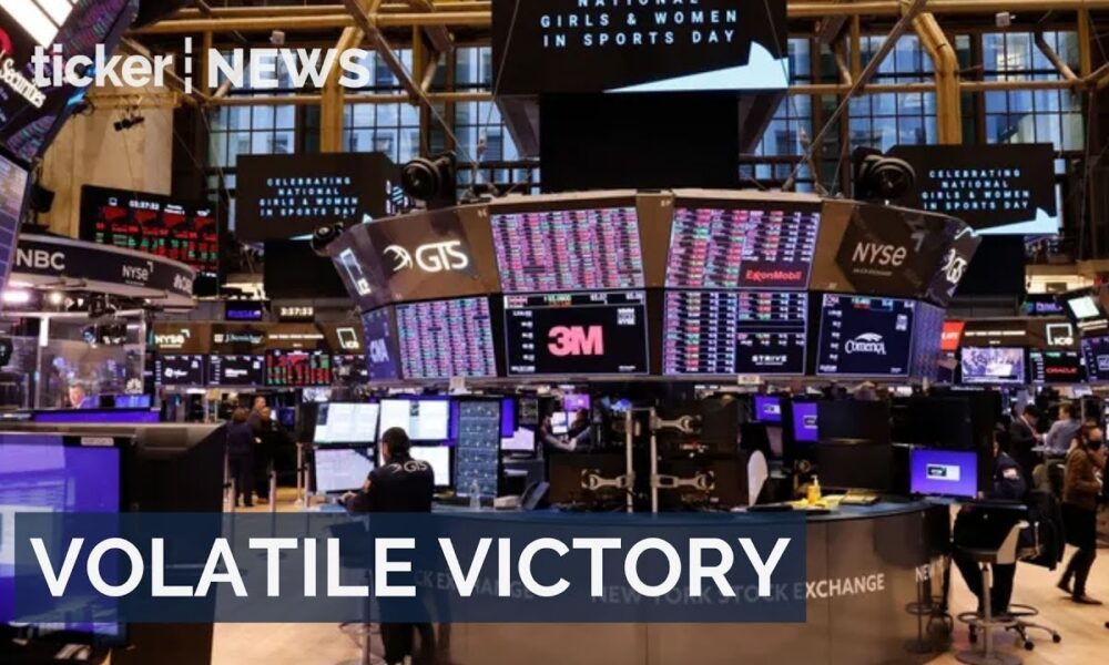 US stocks surge amid AI hype despite market volatility