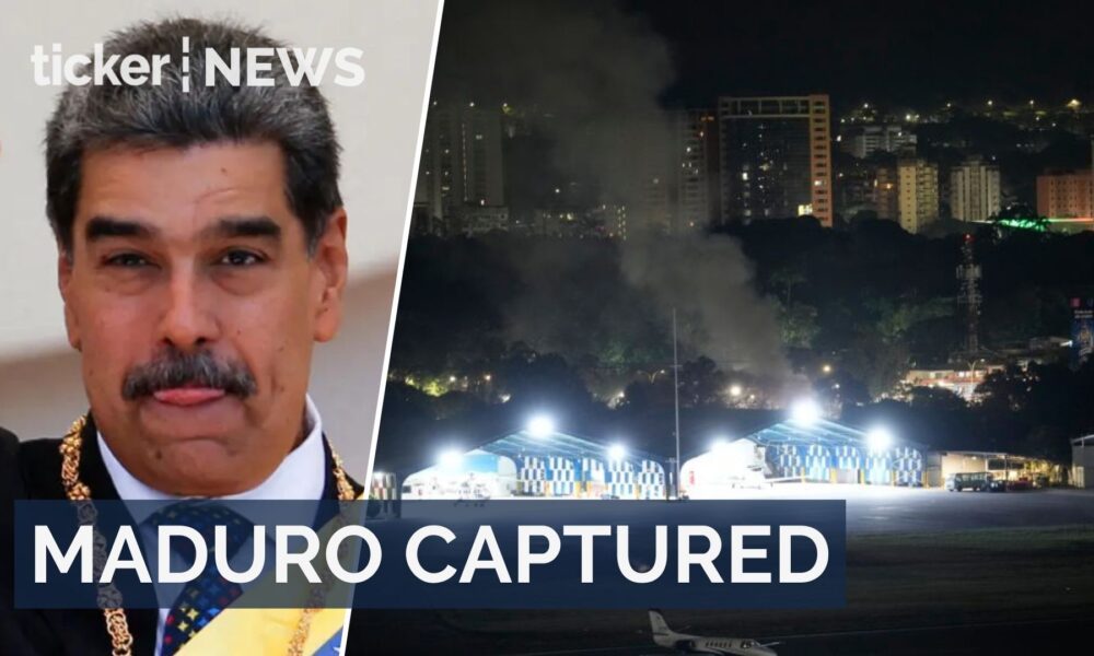 U.S. military captures Venezuelan president Nicolás Maduro
