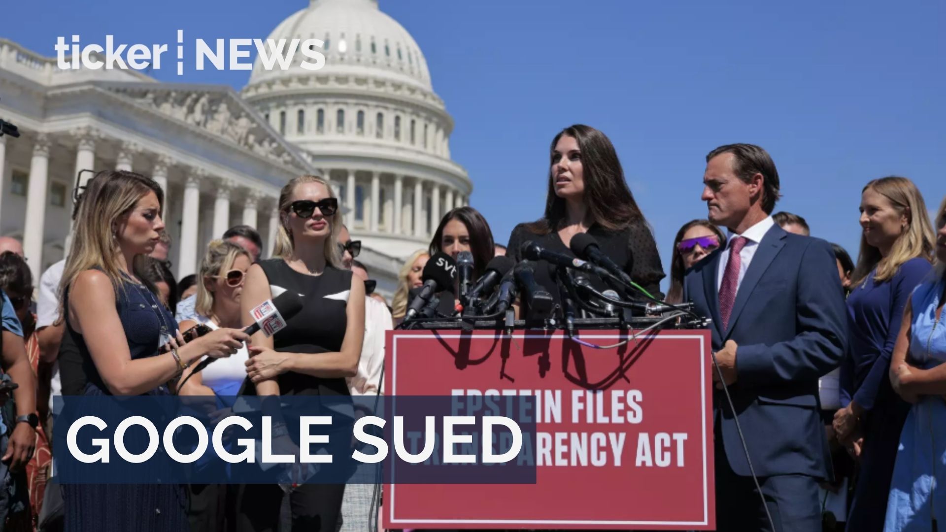 Epstein victims sue Google and Trump administration